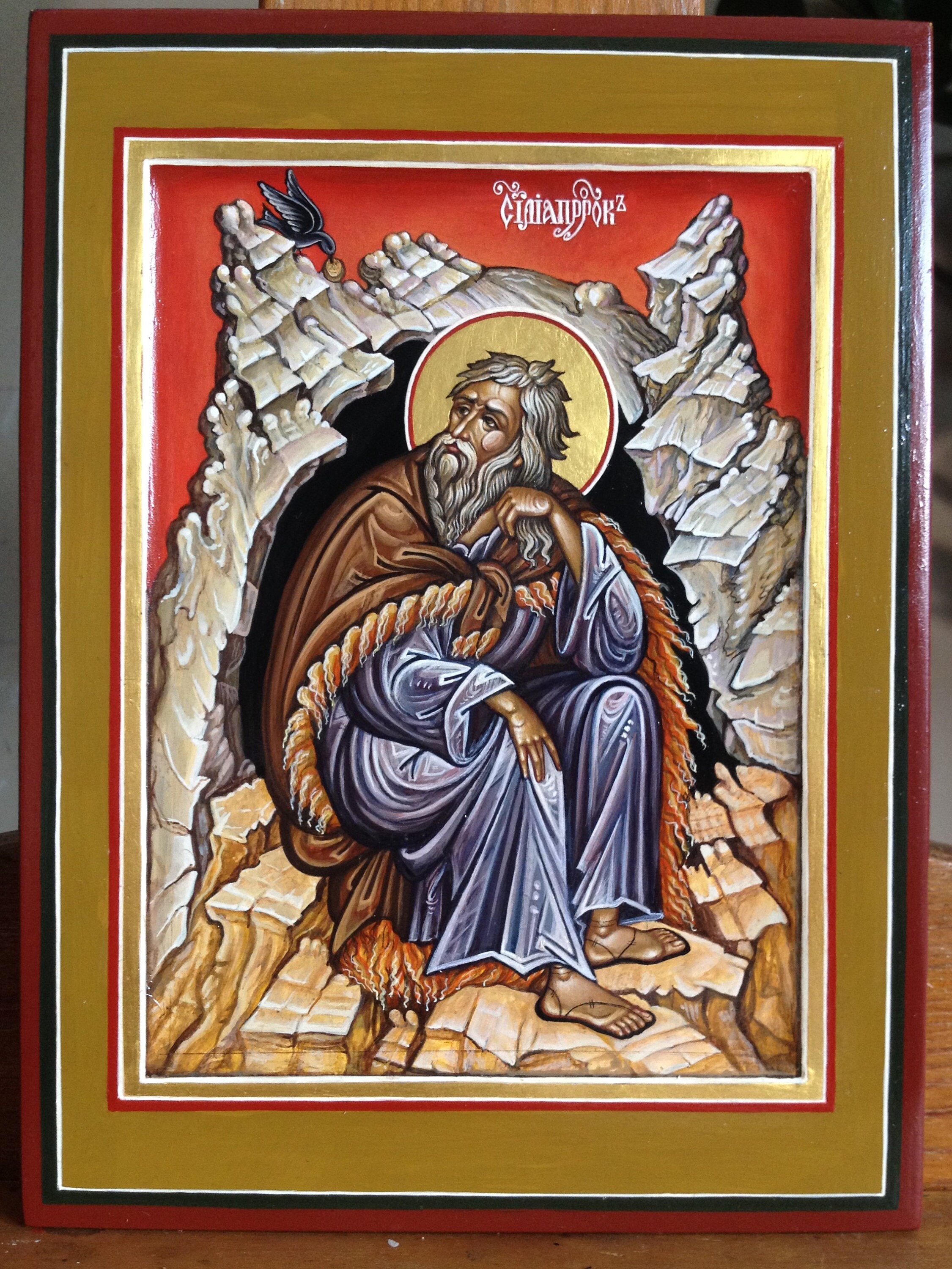 Orthodox Icon of Saint Elijah the Prophet, Hand Painted, Greek Icon ...