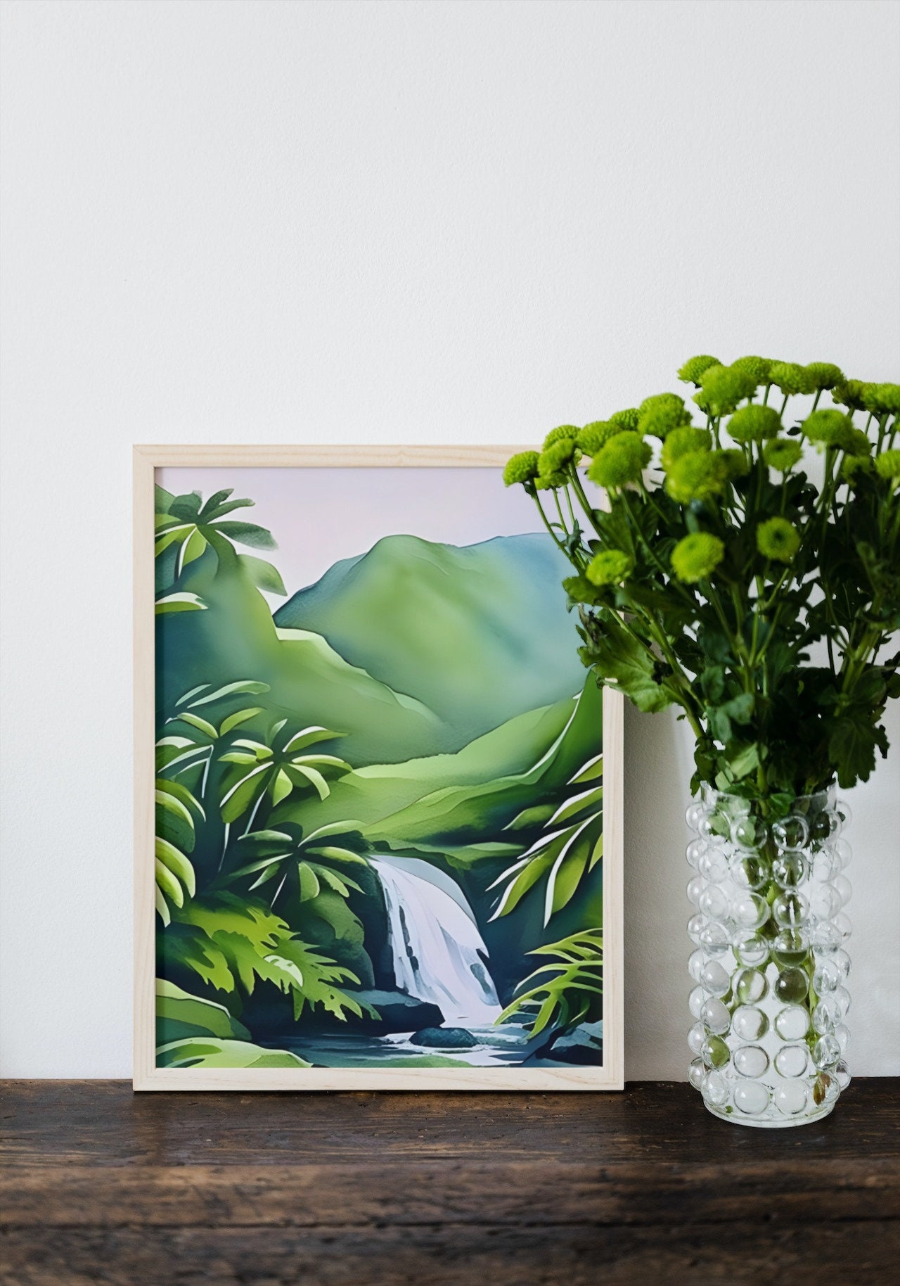 Jungle Scenery Nature Scenery Printable Digital Art Wall Art - Etsy