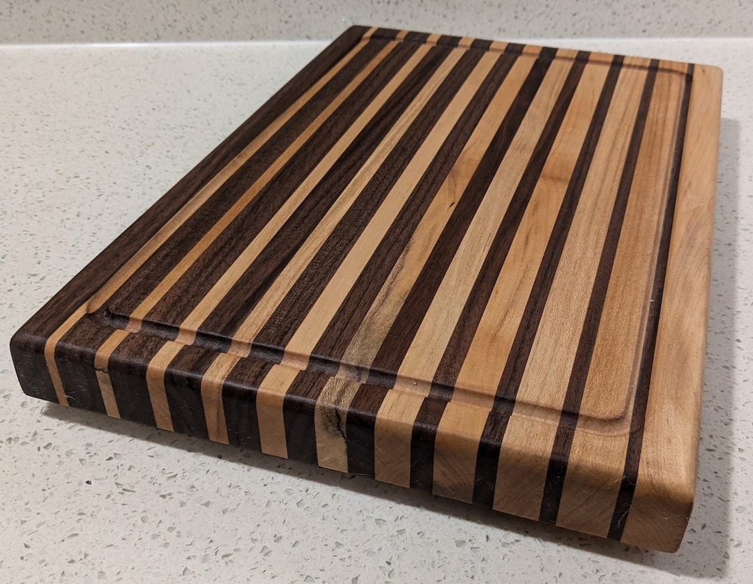 Handmade Fade Pattern Edge Grain Cutting Board - Etsy