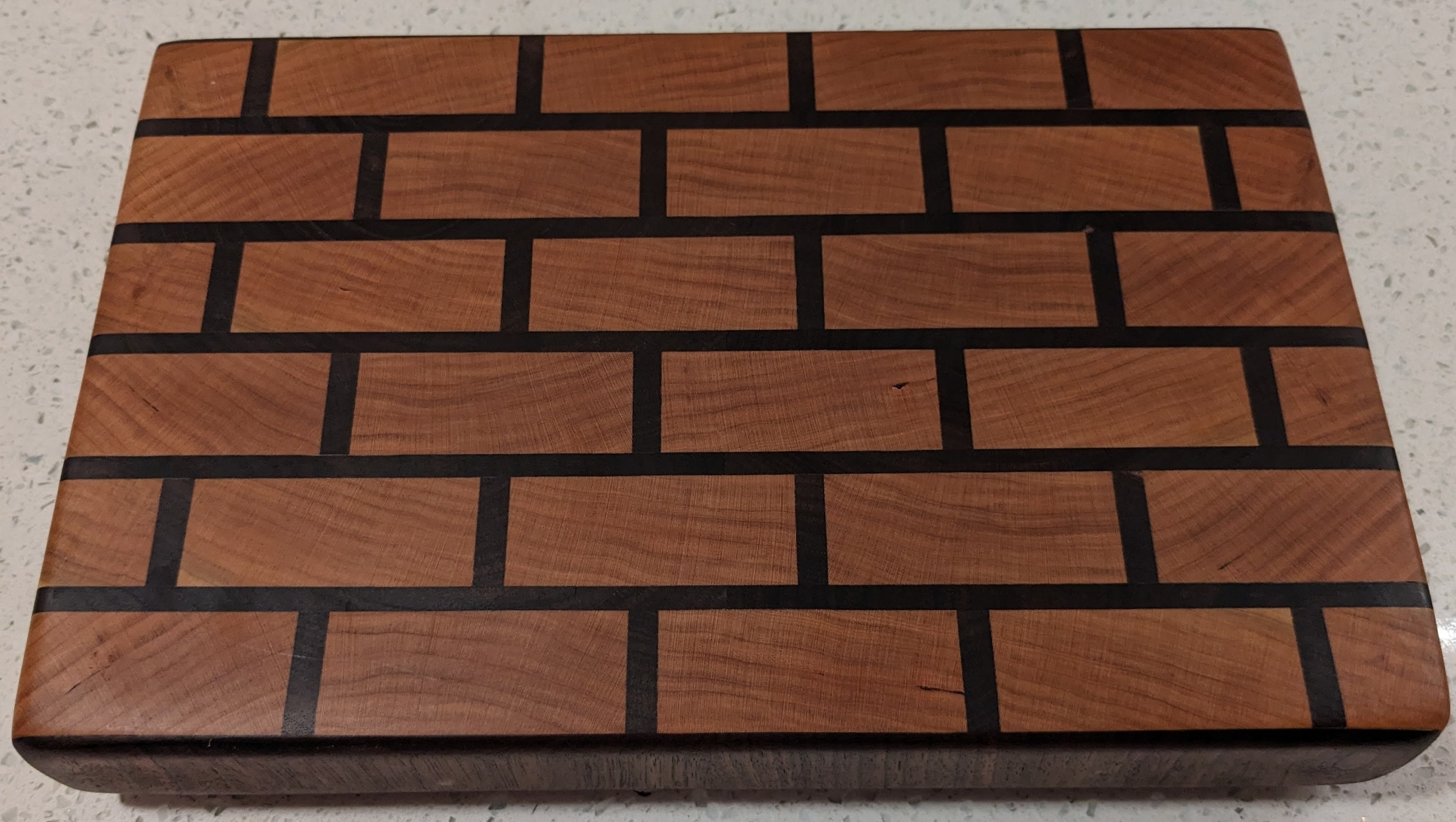 Handmade Brick Pattern End Grain Cutting Board - Etsy