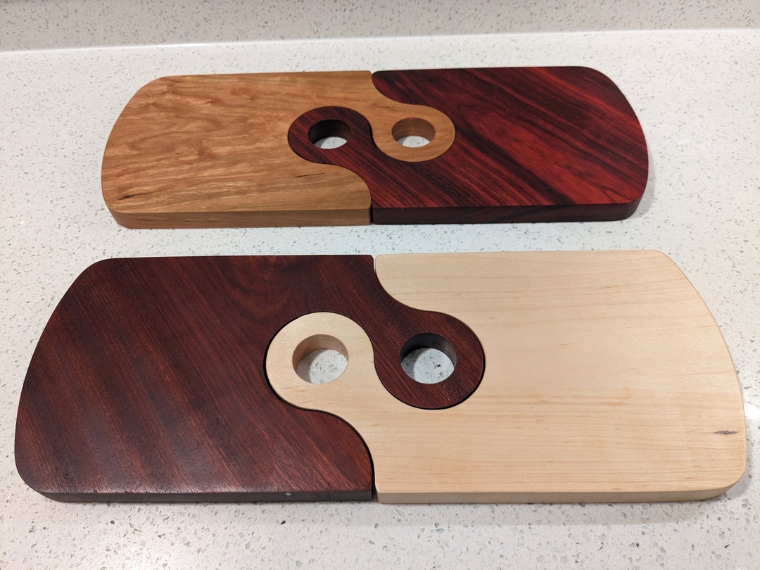 Handmade Wooden Interlocking Charcuterie Board - Etsy