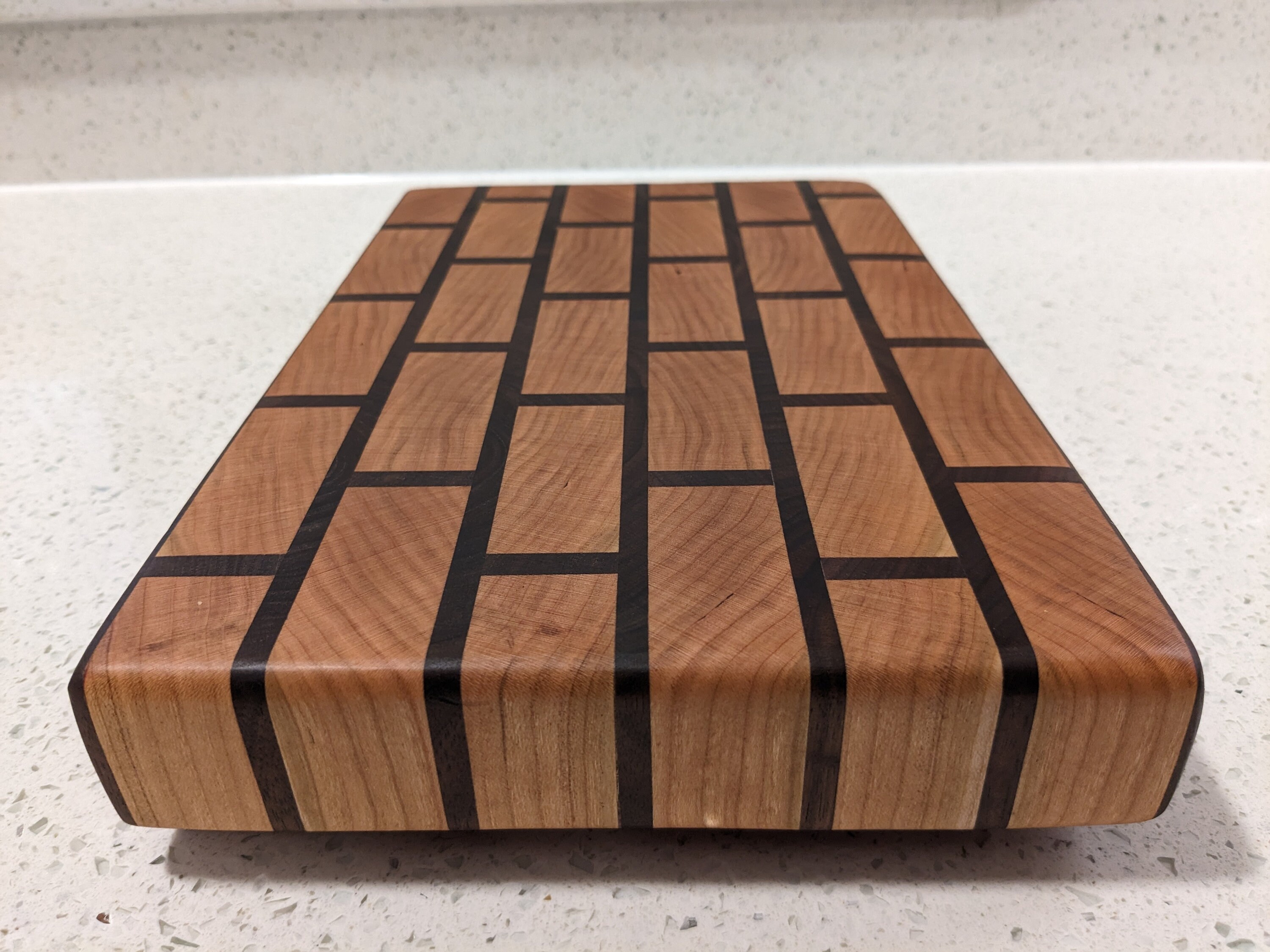 Handmade Brick Pattern End Grain Cutting Board - Etsy