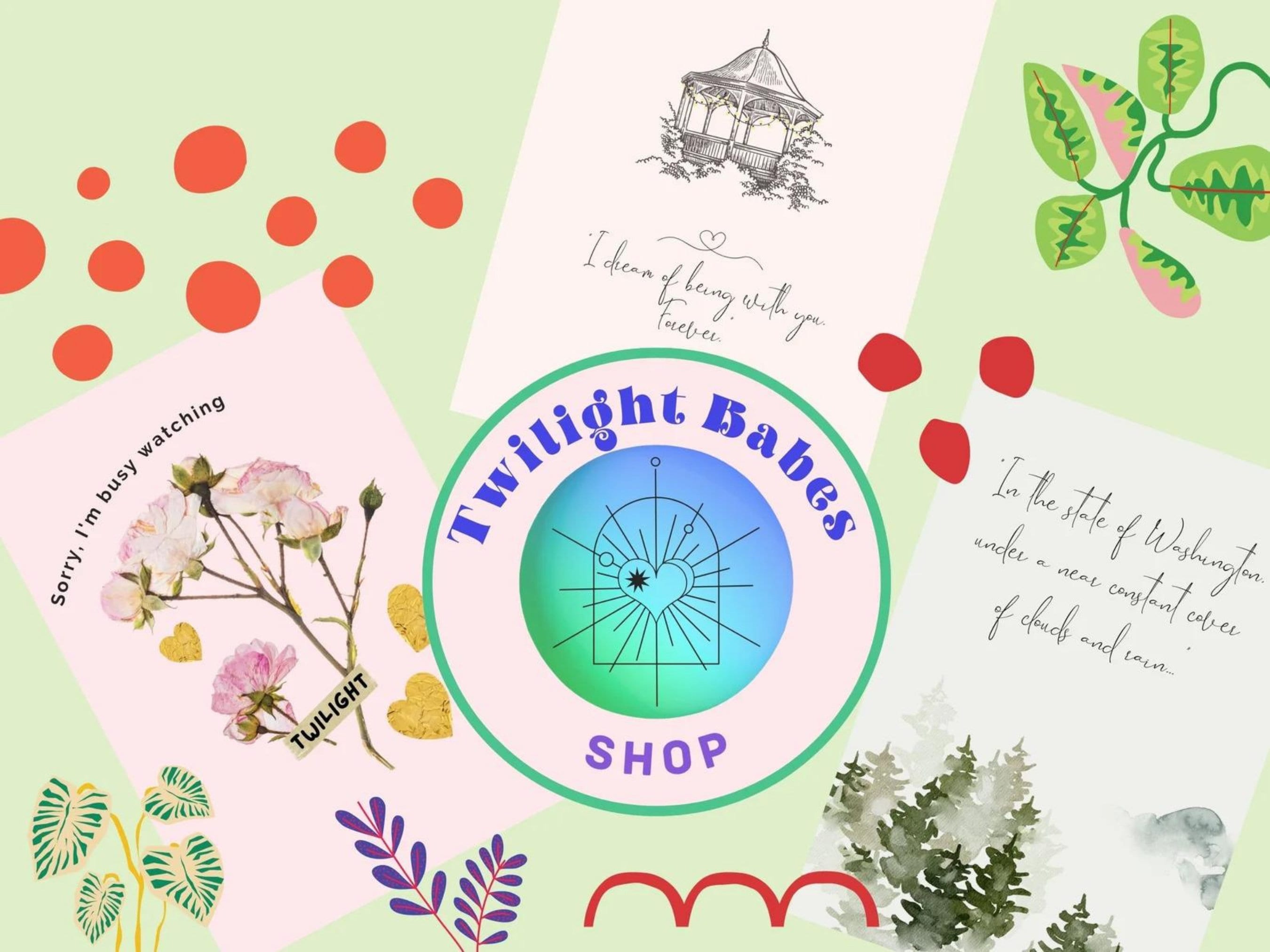 Forks Washington Twilight Poster Twilight Wall Art, Twilight Print ...