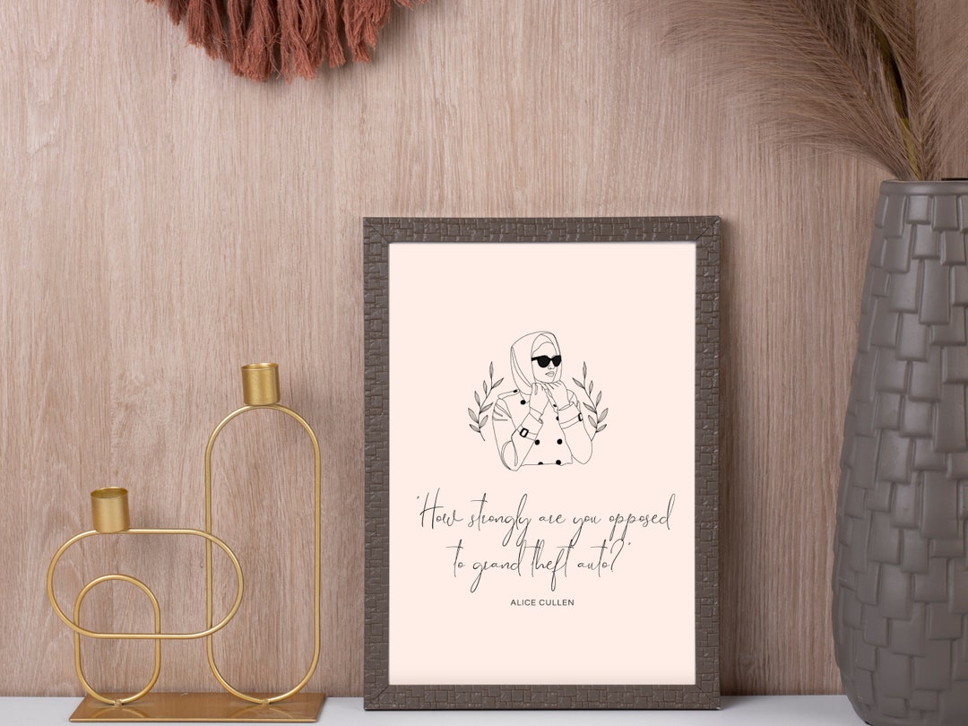 Alice Cullen Poster, Alice Cullen Art, Twilight Poster, Twilight Wall ...