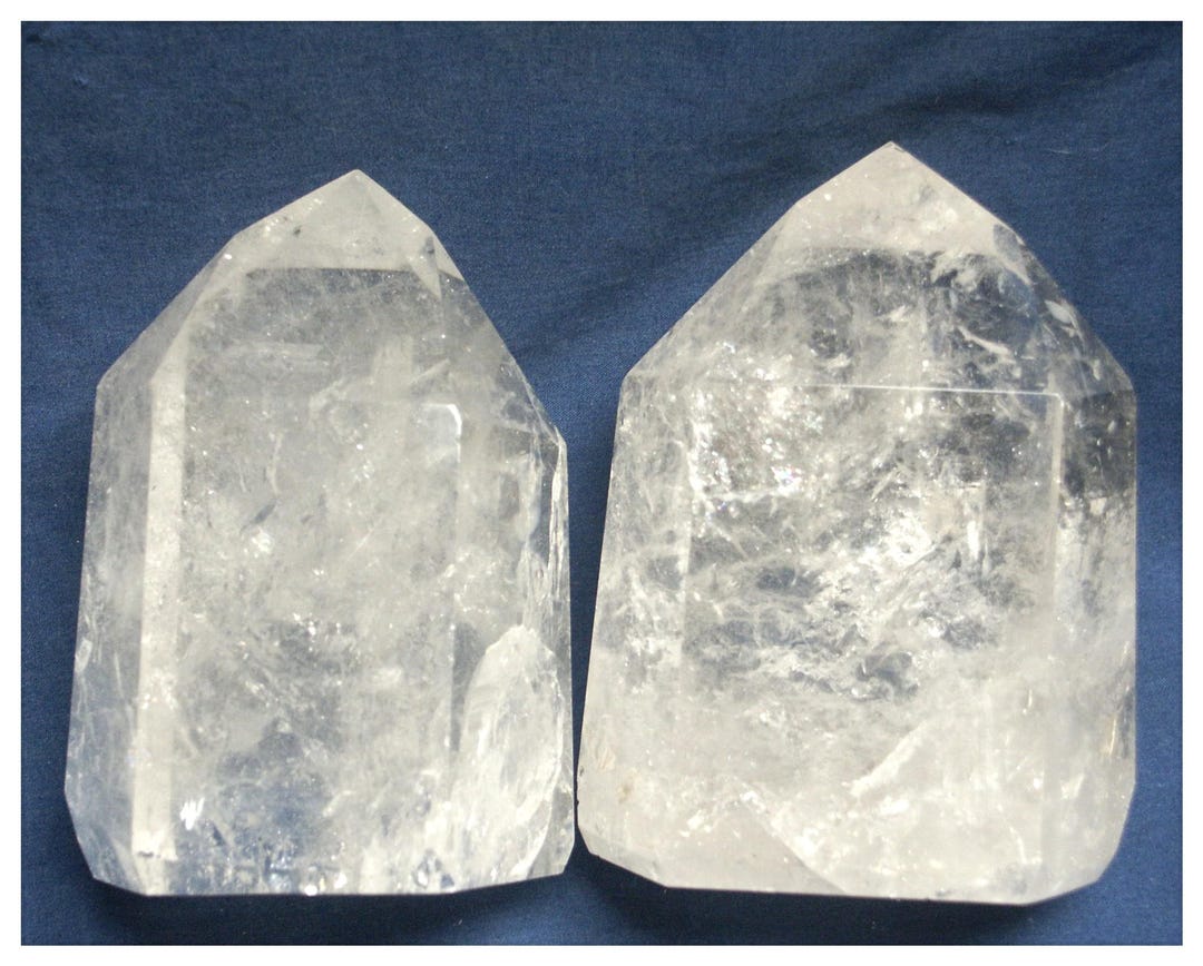 CLOSEOUT – 4# Hi-grade Quartz Crystals, 12.2.7 - Etsy