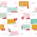 Editable 12 Days of Christmas Printables or Social Posts | Canva ...