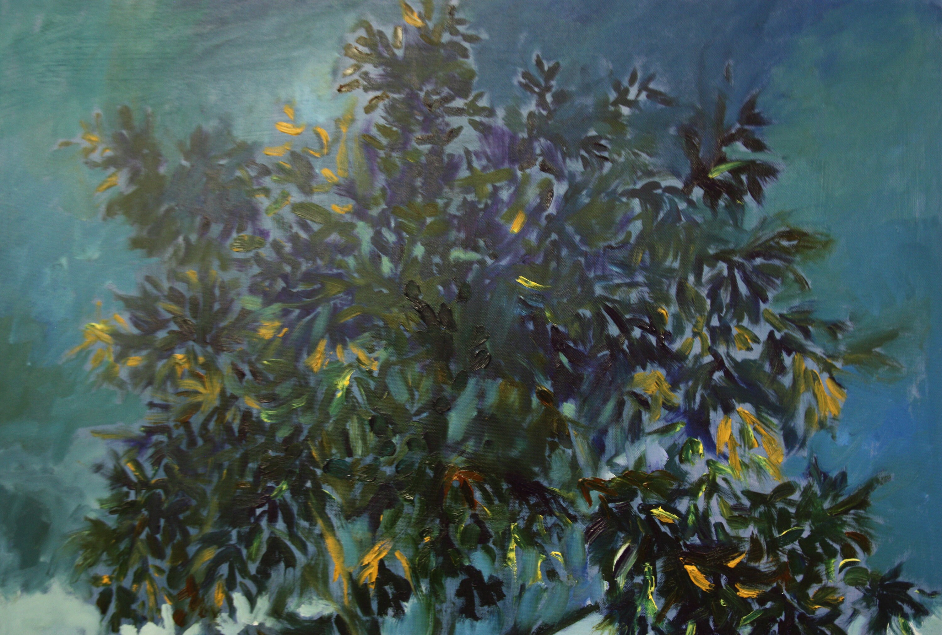 Olive Tree Painting in Oil Home Decor Sweet Home Painting - Etsy