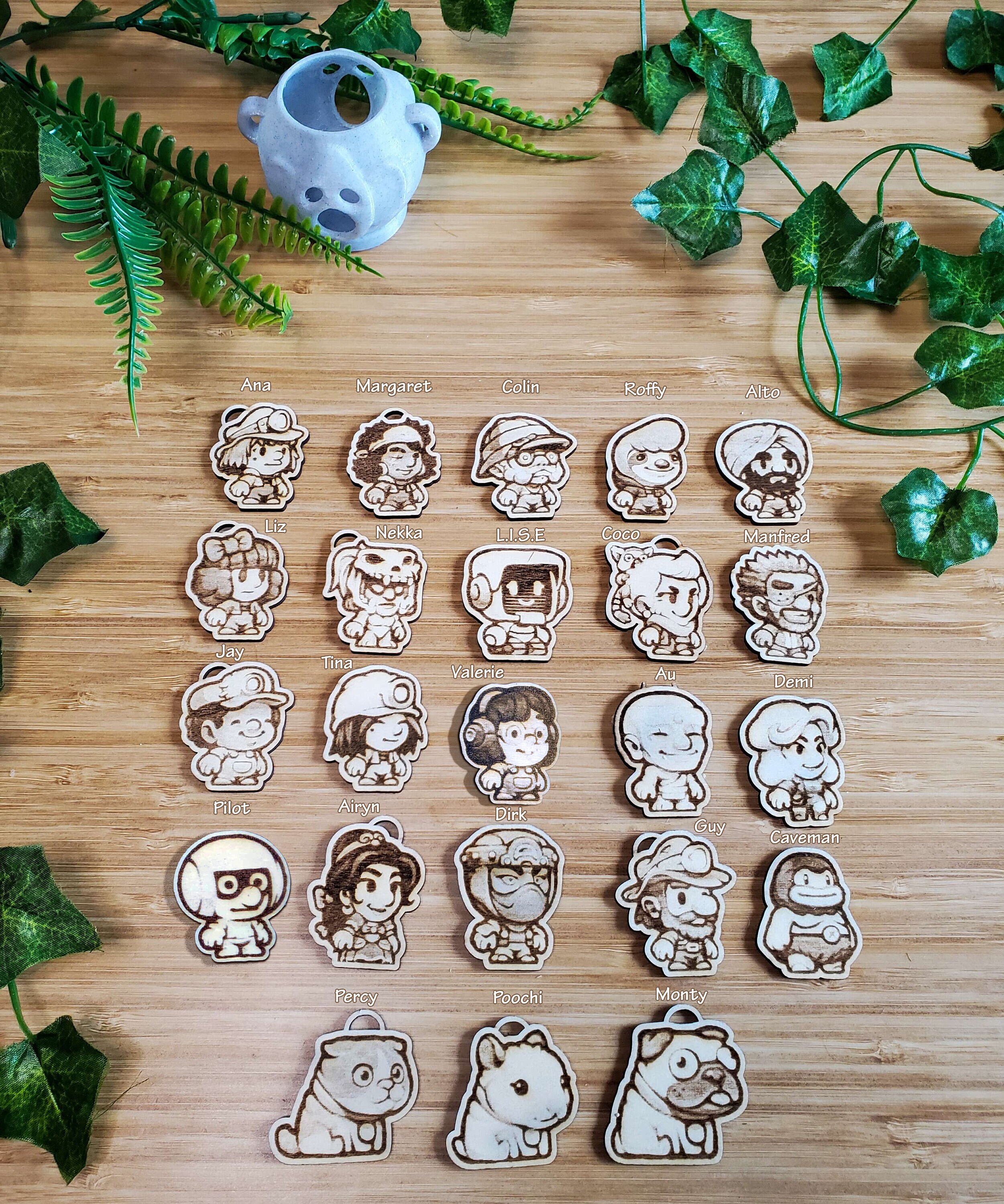 Spelunky 2 Character Keychain - Etsy