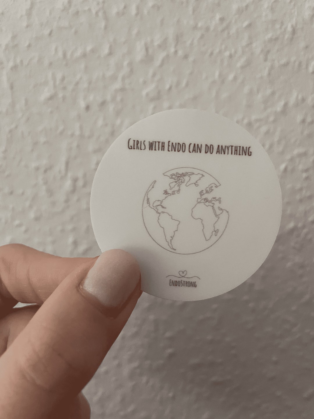 Girls With Endo Can Do Anything Sticker - Etsy