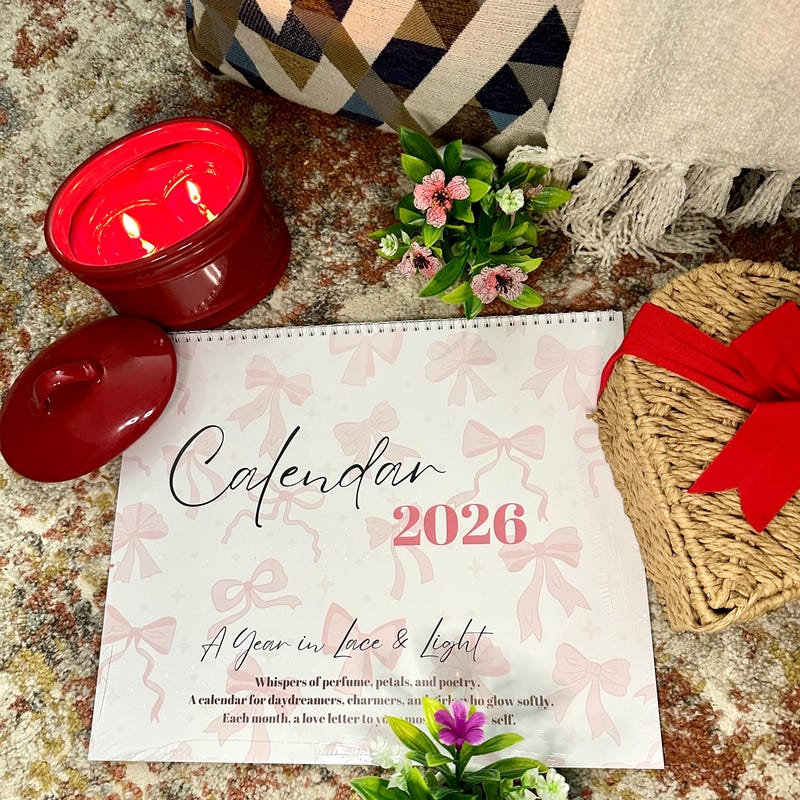 2026 Coquette Calendar - Etsy