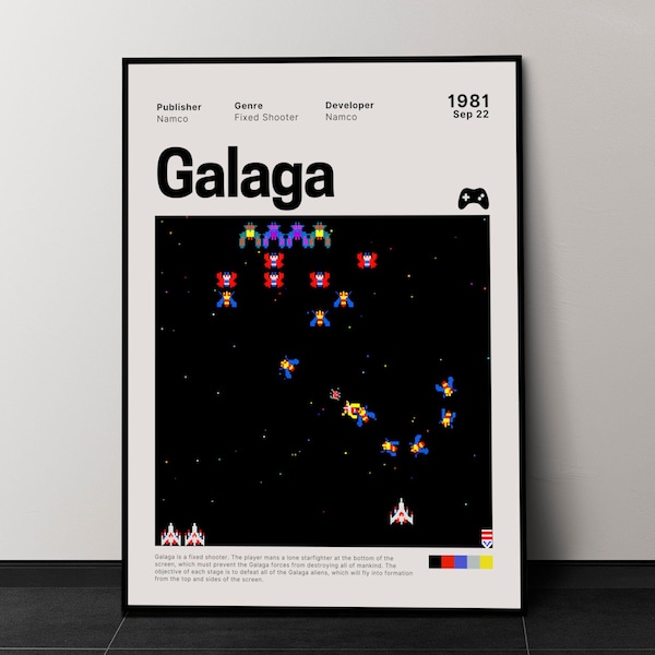 Galaga - Etsy