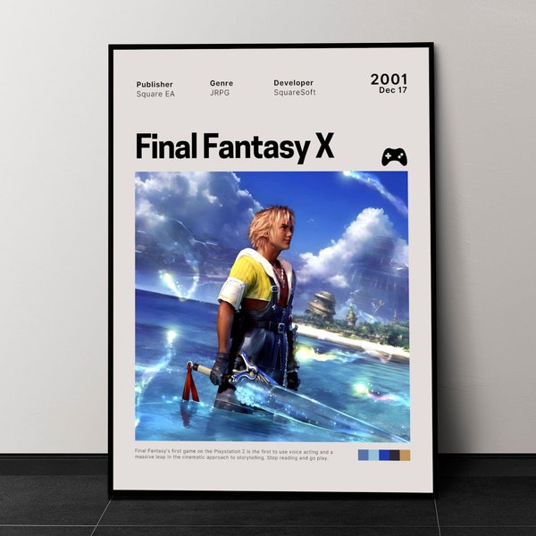 Final Fantasy X Digital Art - Etsy