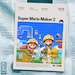 Super Mario Maker 2 2019 Game Poster, Minimalist Games Poster, Video ...