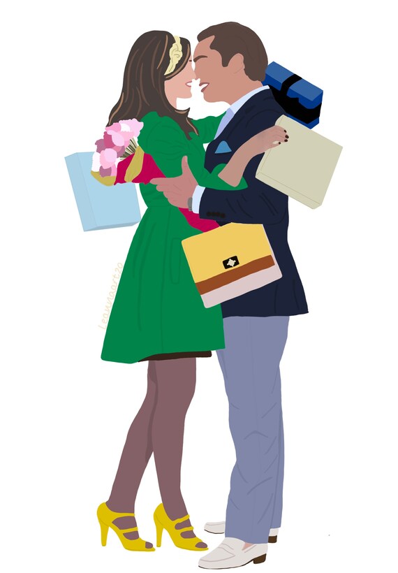 Gossip Girl Photoshoot Chuck And Blair