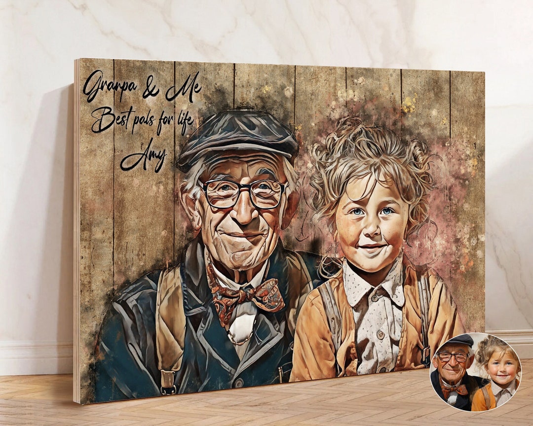 Grandpa & Me Picture Frame, Gift for Papa, First Grandpa Gift, New Papa ...