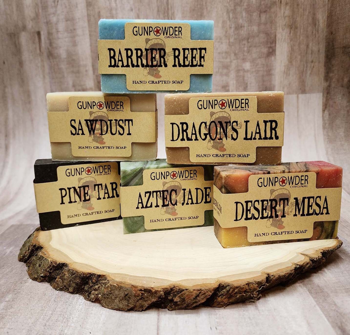 Gunpowder Original 6 PK Men's Handcrafted Soap Men's - Etsy