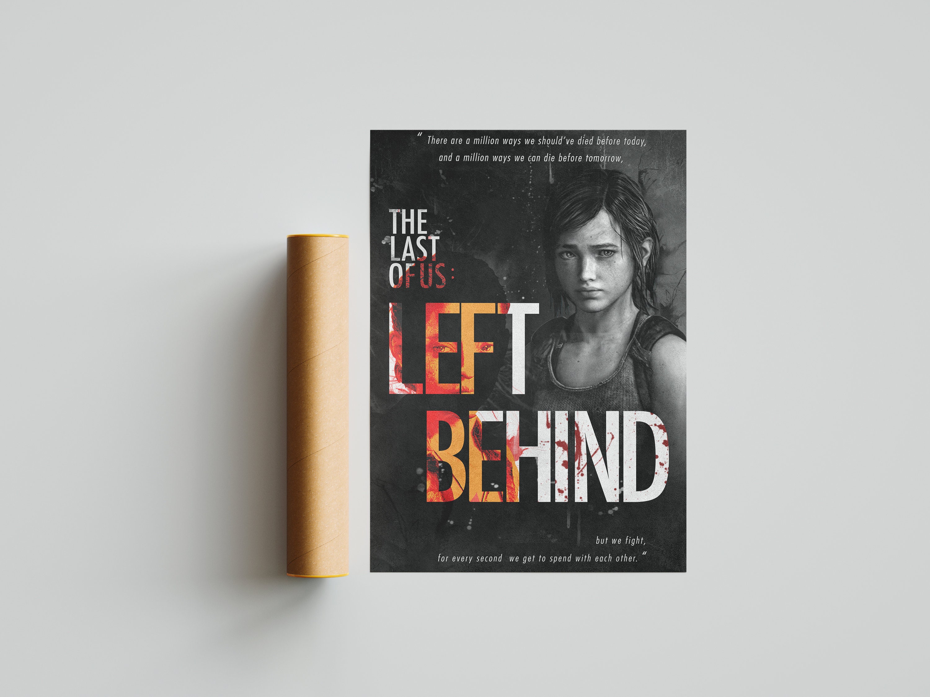 The Last of Us: Left Behind Poster sold by Andy Pallavicini | SKU 41961972 | 30% OFF Printerval