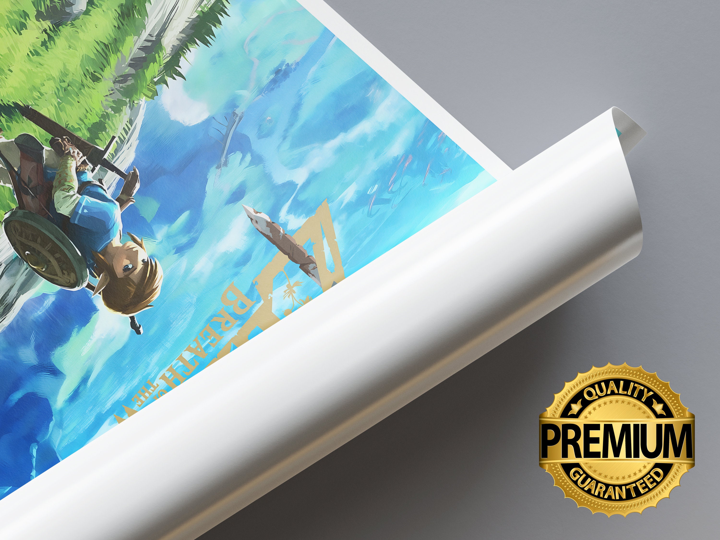 The Legend of Zelda Breath of the Wild Poster sold by Emily Wilson ...
