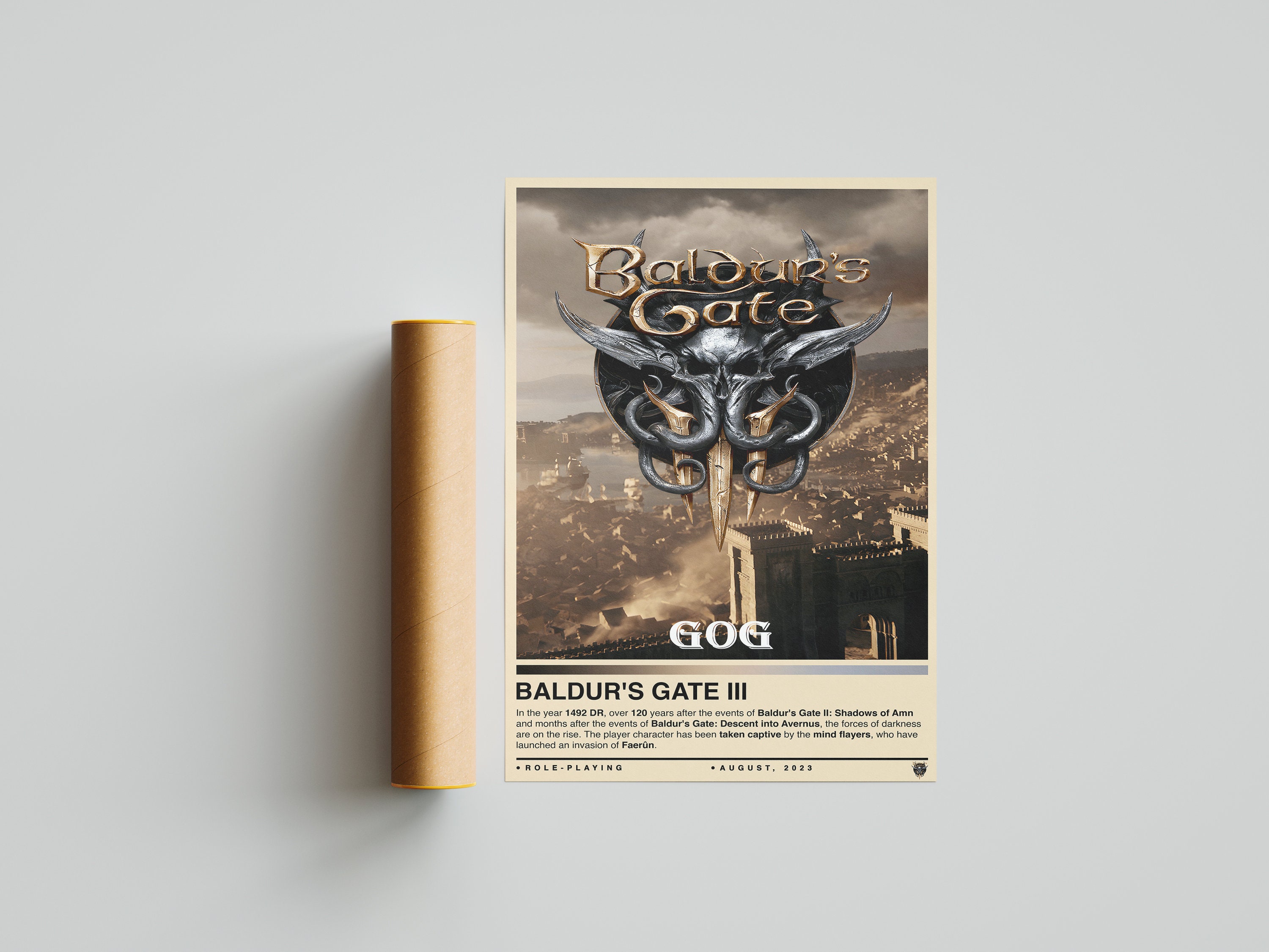 Baldur's Gate 3 Poster