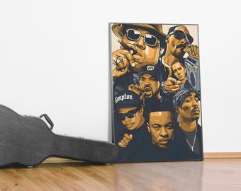 Hip Hop Legends - Etsy