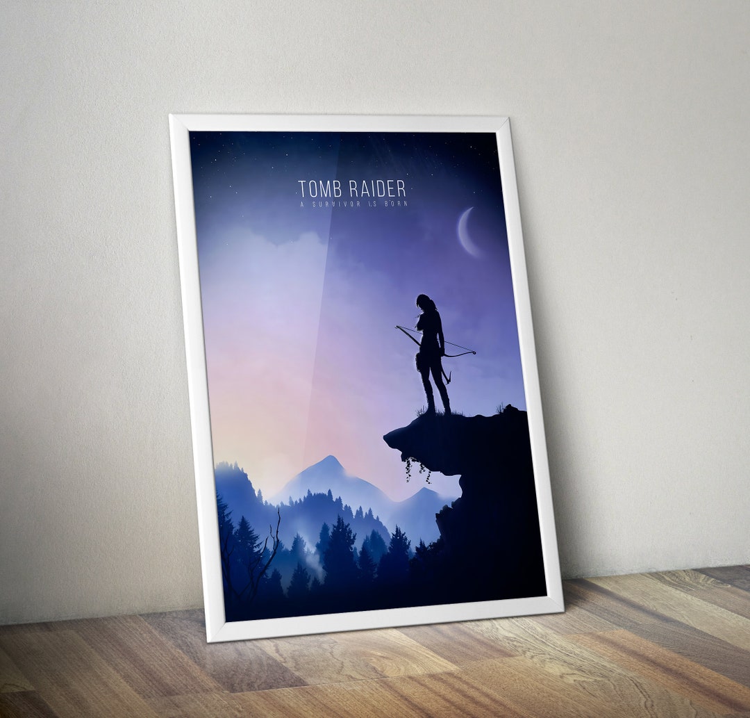 Tomb Raider Poster Tomb Raider Prints Gaming Poster - Etsy