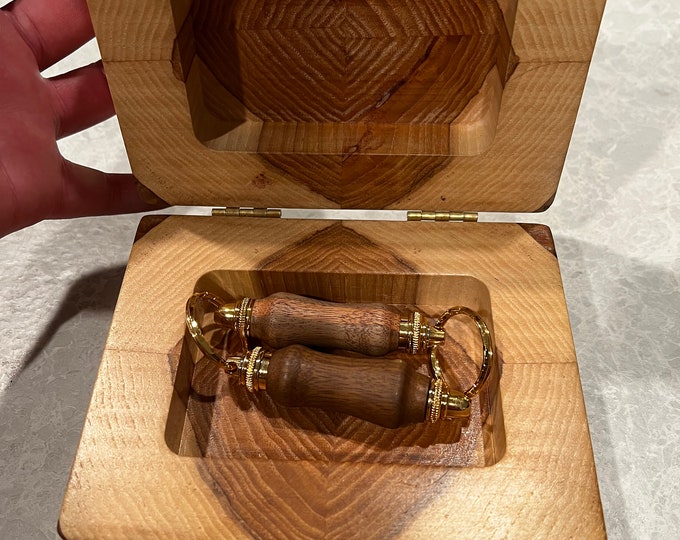 Screwdriver Set With Decorative Storage Box - Hand Crafted Handles and ...