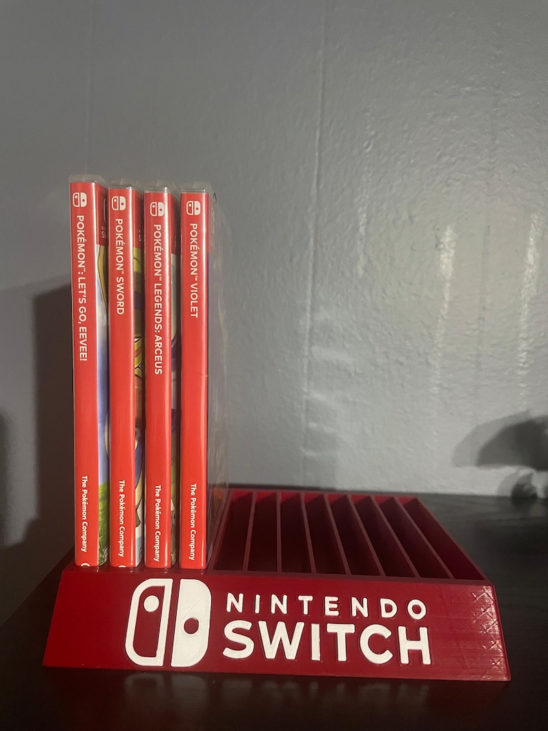 Nintendo Switch Game Case Holder - Etsy