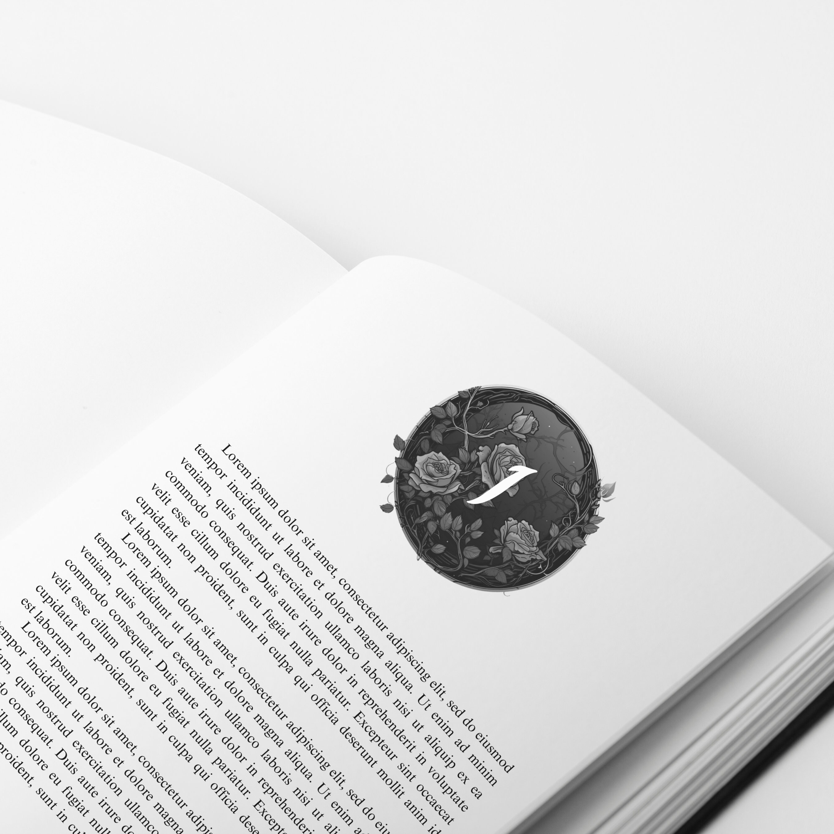 Roses and Thorns Header Chapter | Decorative Headers, Chapter Graphics ...