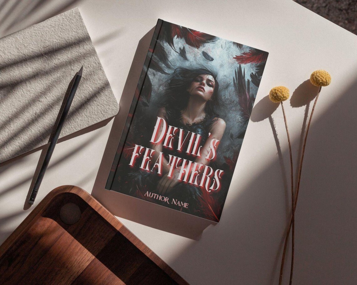Devil Feathers | Book Cover Premade | Urban Fantasy, Supernatural ...