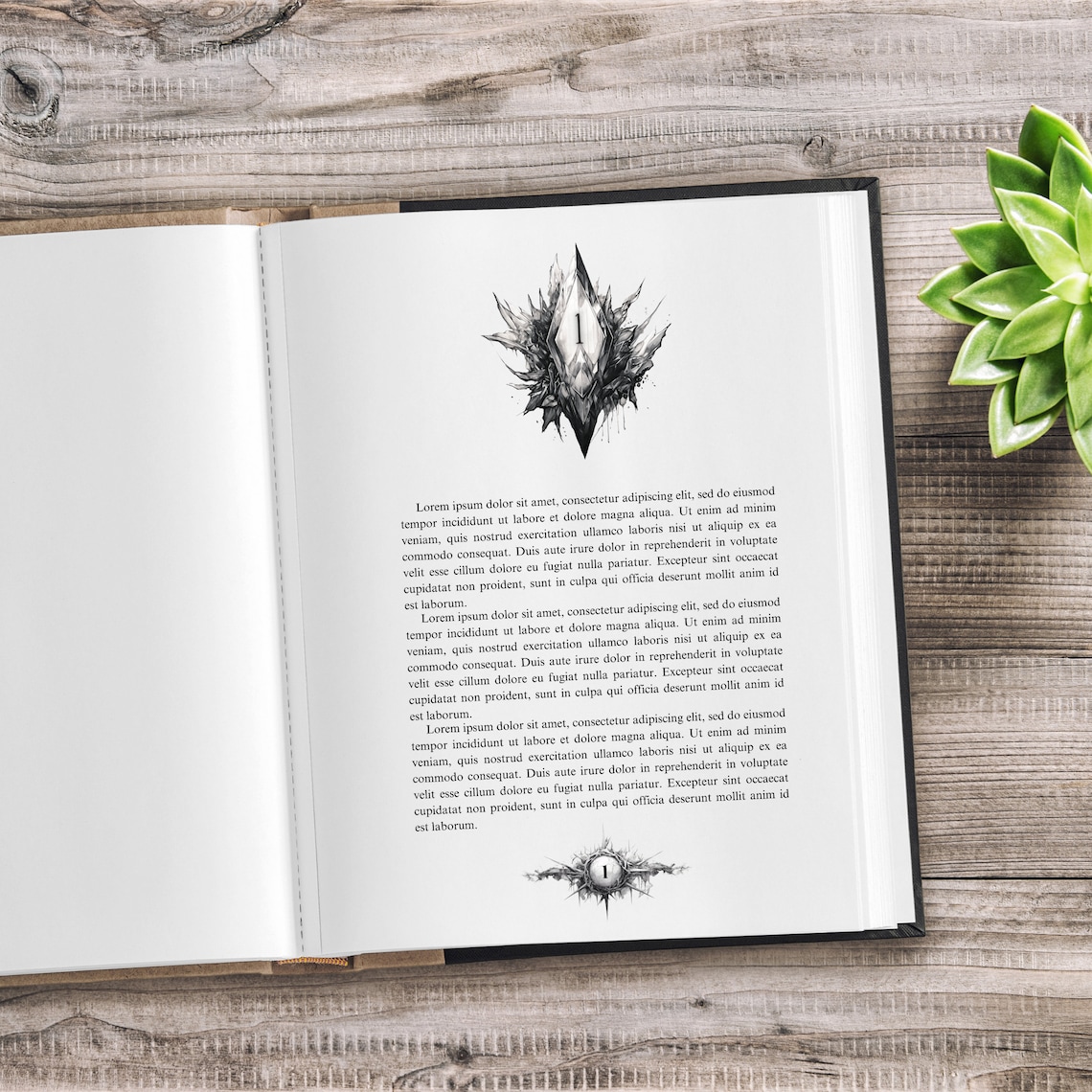 Dark Crystal Header Chapter Decorative Headers, Chapter Graphics ...