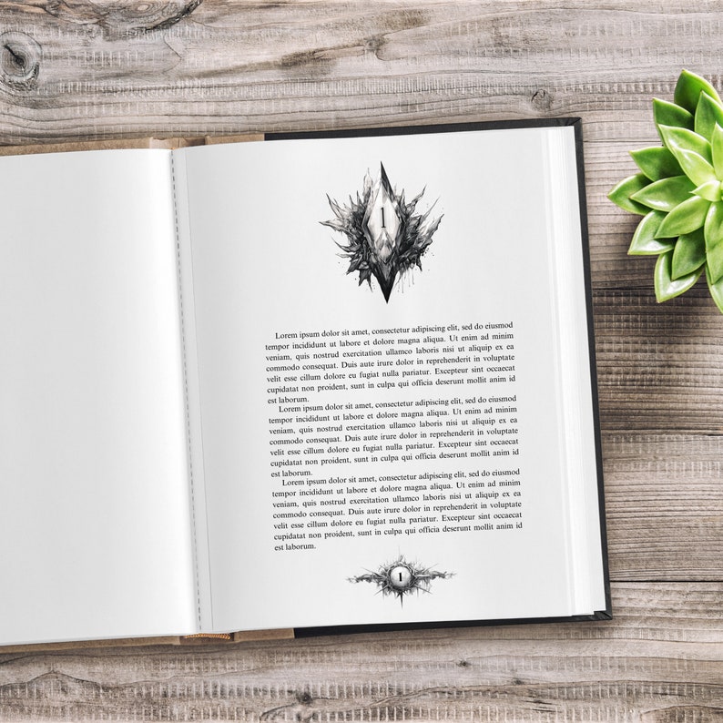 Dark Crystal Header Chapter | Decorative Headers, Chapter Graphics ...