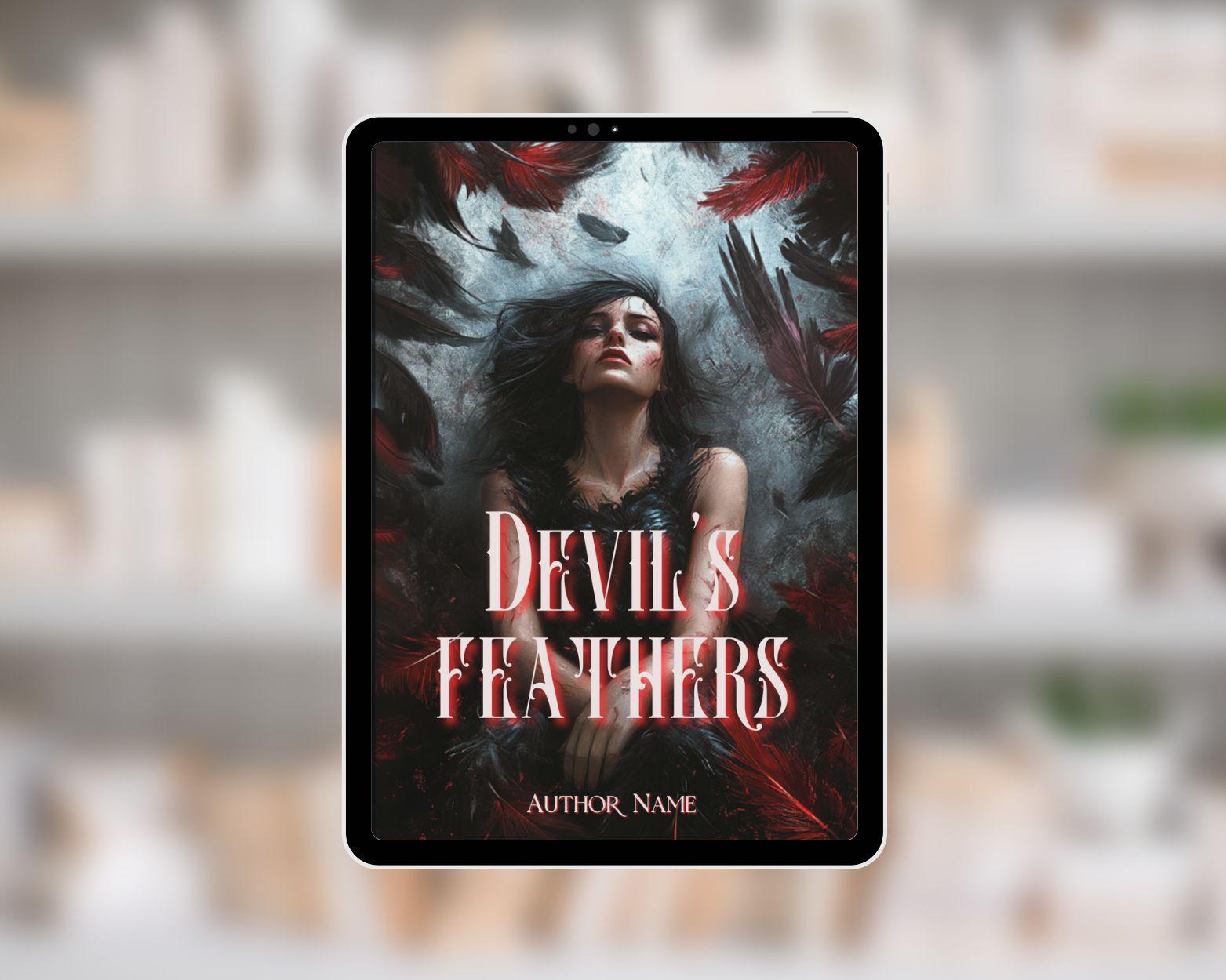 Devil Feathers | Book Cover Premade | Urban Fantasy, Supernatural ...