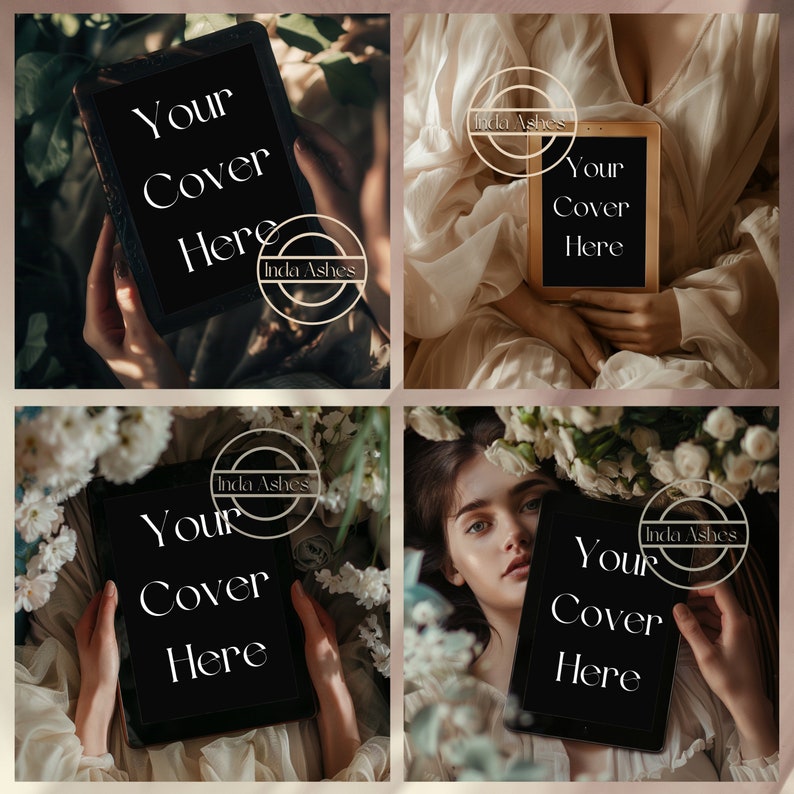 Ebook Mockup Bundle X 8| Book Cover Mockup, Book Mockup Canva, Canva ...