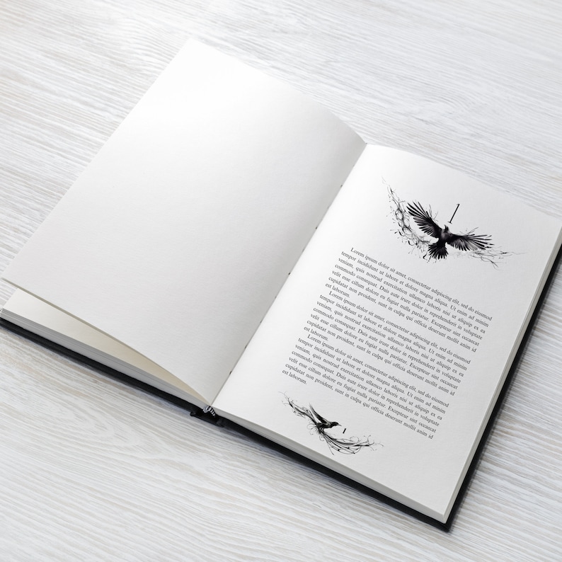 Etheric Raven Header Chapter Decorative Headers, Chapter Graphics ...