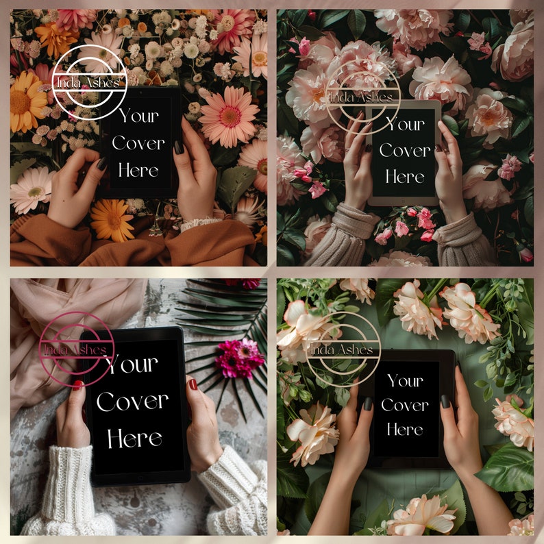 Ebook Mockup Bundle X 8| Book Cover Mockup, Book Mockup Canva, Canva ...