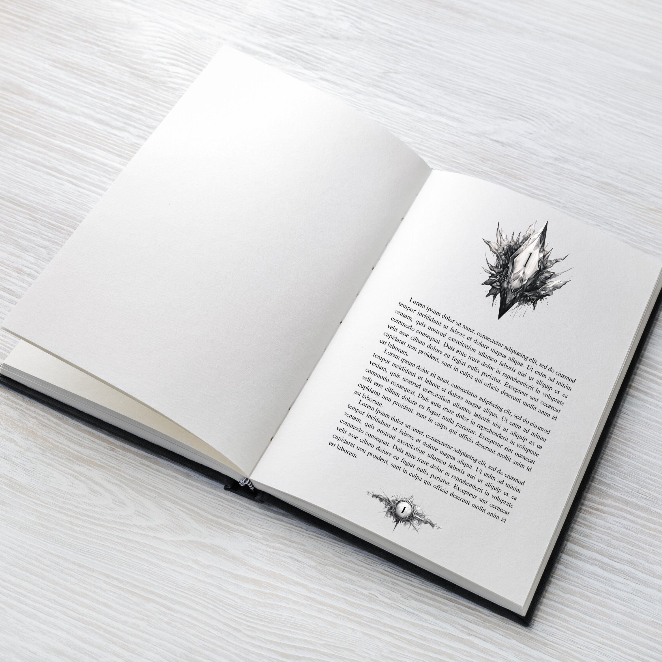 Dark Crystal Header Chapter | Decorative Headers, Chapter Graphics ...