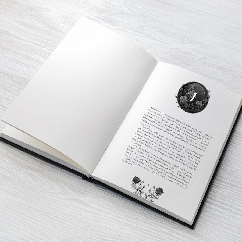 Roses and Thorns Header Chapter | Decorative Headers, Chapter Graphics ...