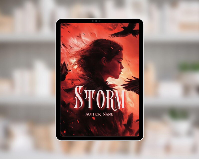 Storm | Book Cover Premade | Urban Fantasy, Supernatural | Custom Book ...