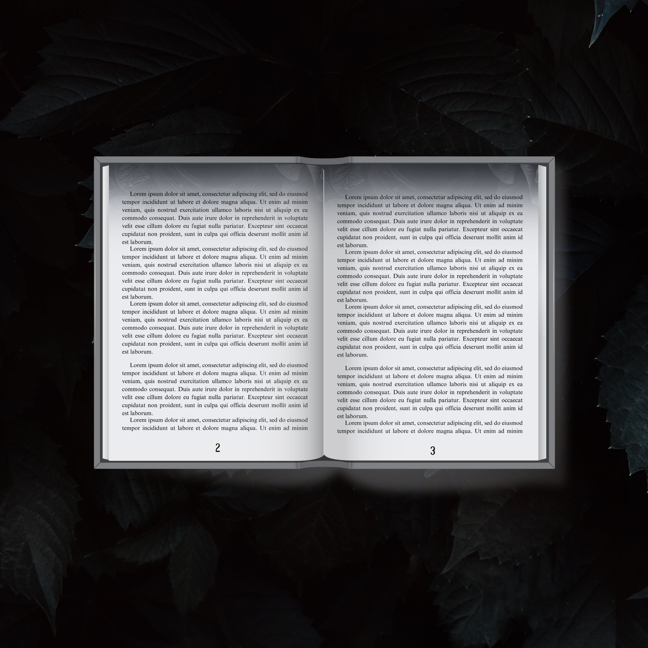 Dark Flowers Header Chapter Decorative Chapter Graphics, Published ...