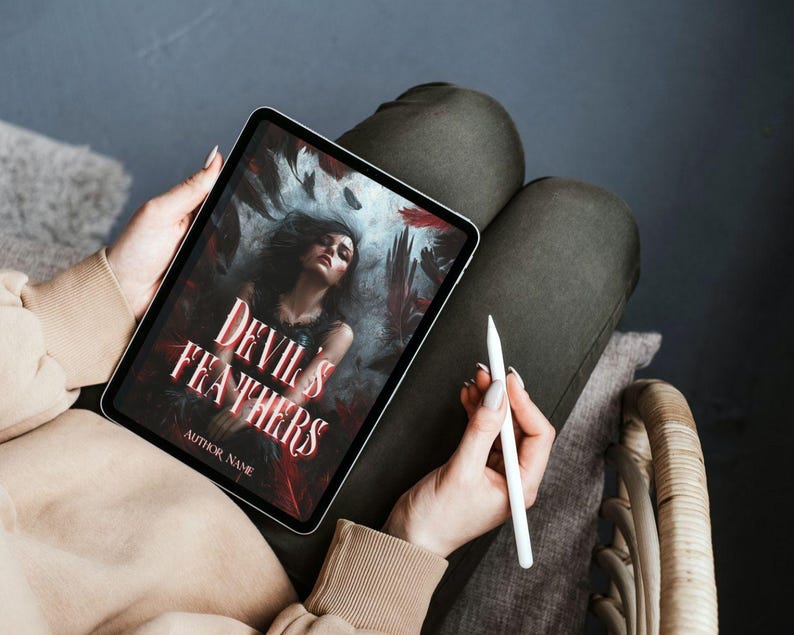Devil Feathers | Book Cover Premade | Urban Fantasy, Supernatural ...
