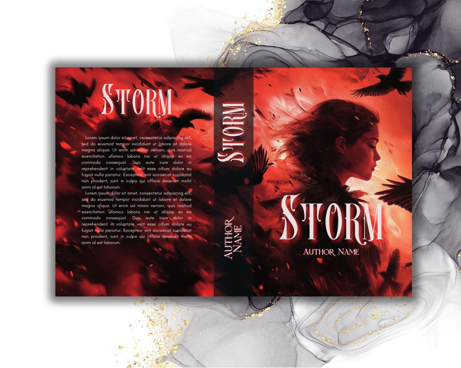 Storm | Book Cover Premade | Urban Fantasy, Supernatural | Custom Book ...