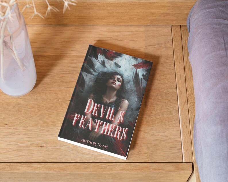 Devil Feathers | Book Cover Premade | Urban Fantasy, Supernatural ...