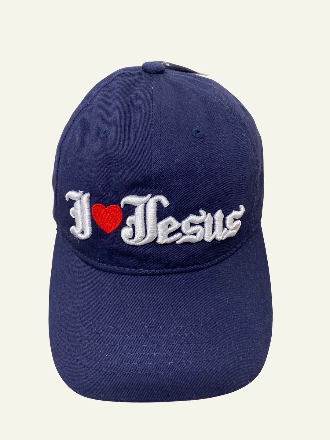 I Love Jesus Hat for Women, Colorful Denim Bling Hat - Etsy