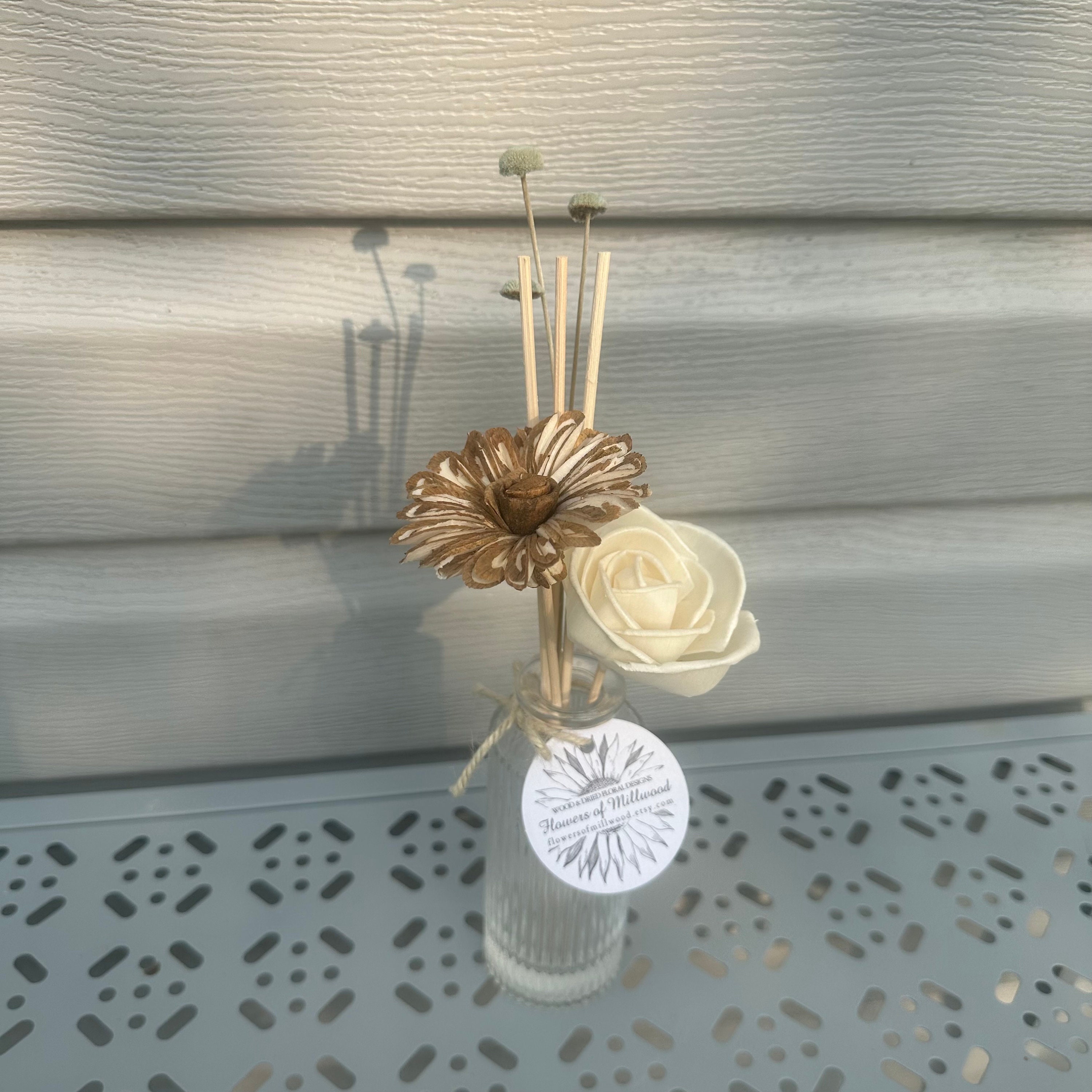 Sola Wood Flower Diffusers (unscented) With Dried Flowers (pick From ...