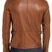 CLASSIC New Men's Gold Zipper Leather Jacket 100% Real Lambskin Stylish ...