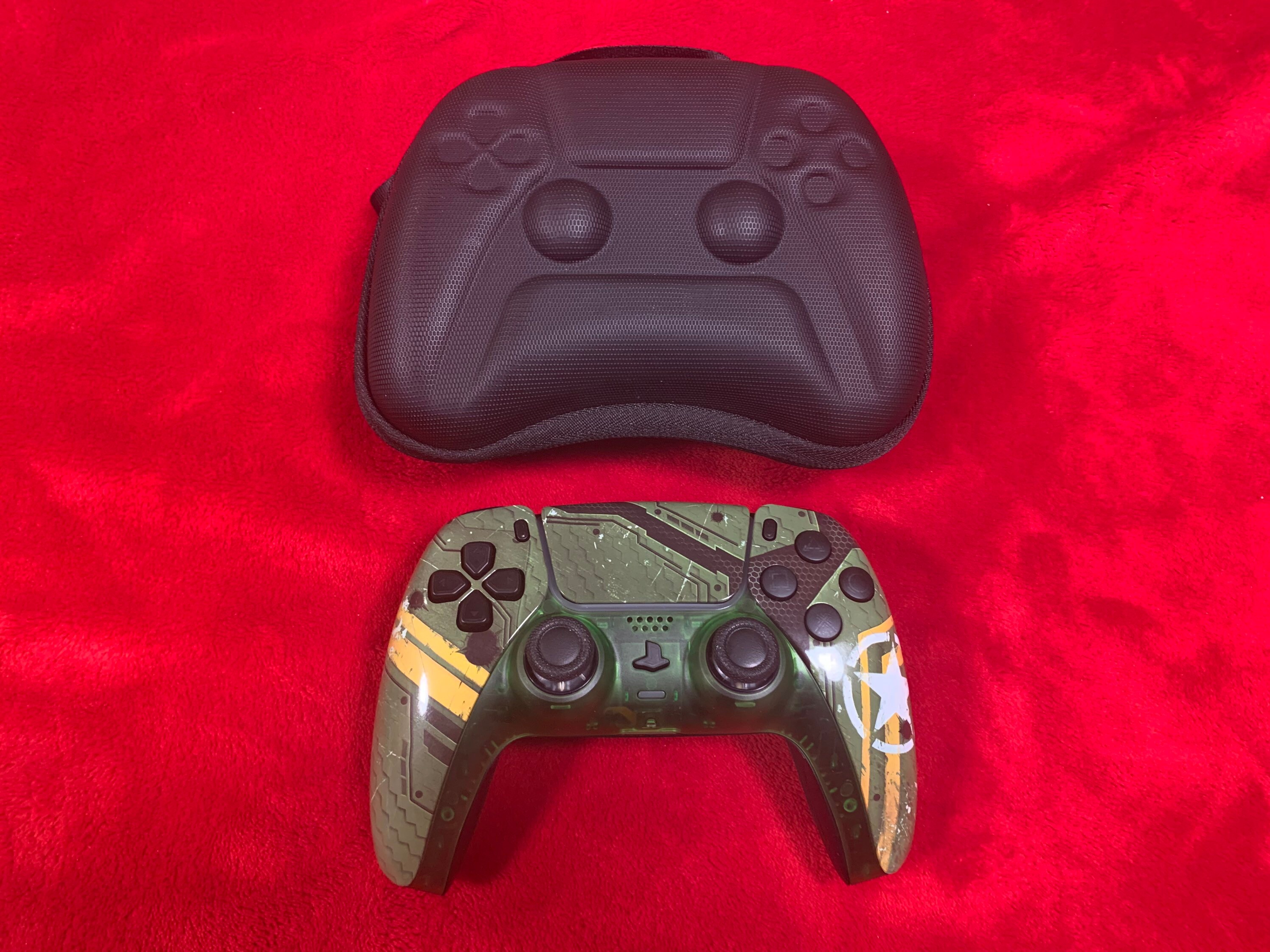 PS5 Premium Custom Controllers, 4 Button Backplate, LED Faceplate - Etsy