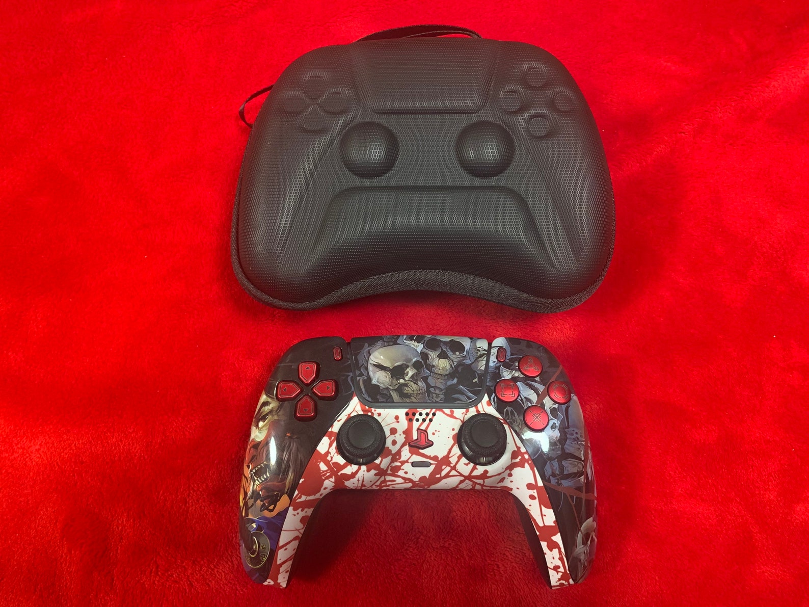 PS5 Premium Custom Controllers, 4 Button Backplate, LED Faceplate - Etsy