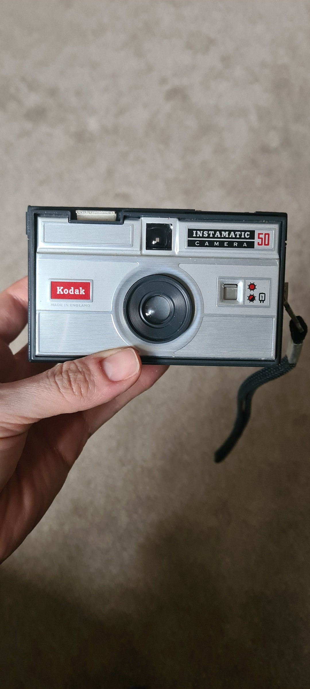 Kodak Instamatic Camera 50 With Leather Case - Etsy
