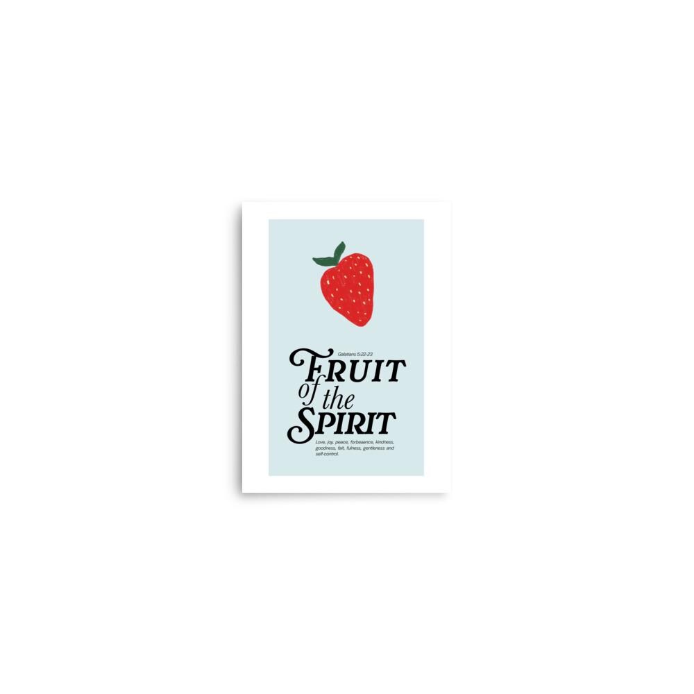 Fruit of the Spirit Inspirational Poster Bread and Prints - Etsy