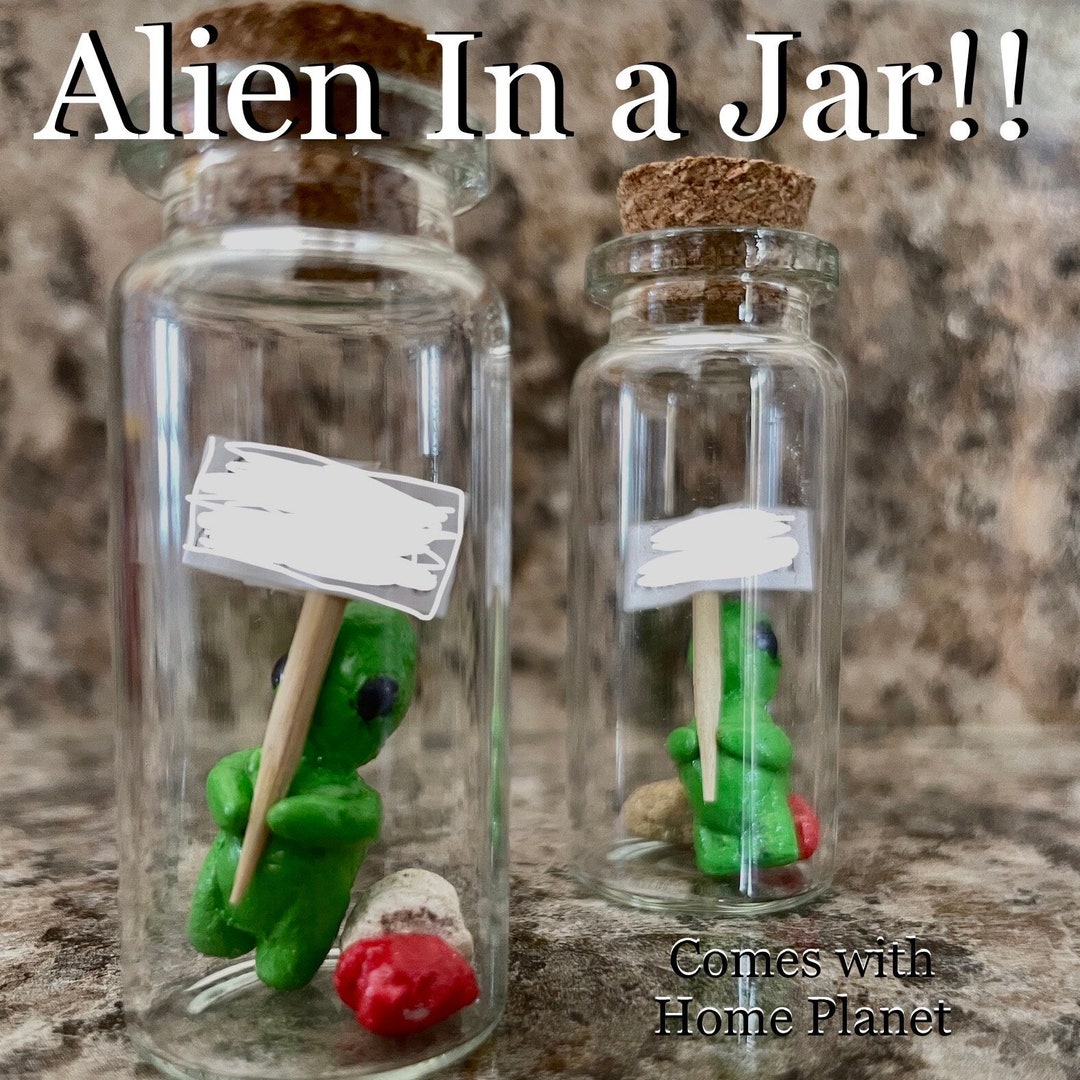Custom Alien in a Jar - Etsy